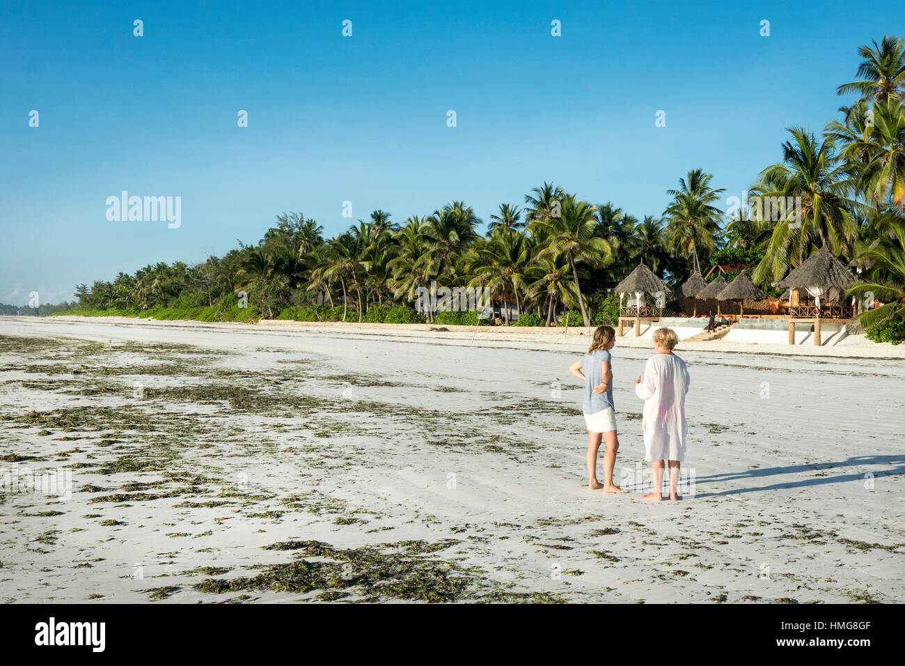 Matemwe beach Zanzibar Island Tanzania Stock Photo - Alamy