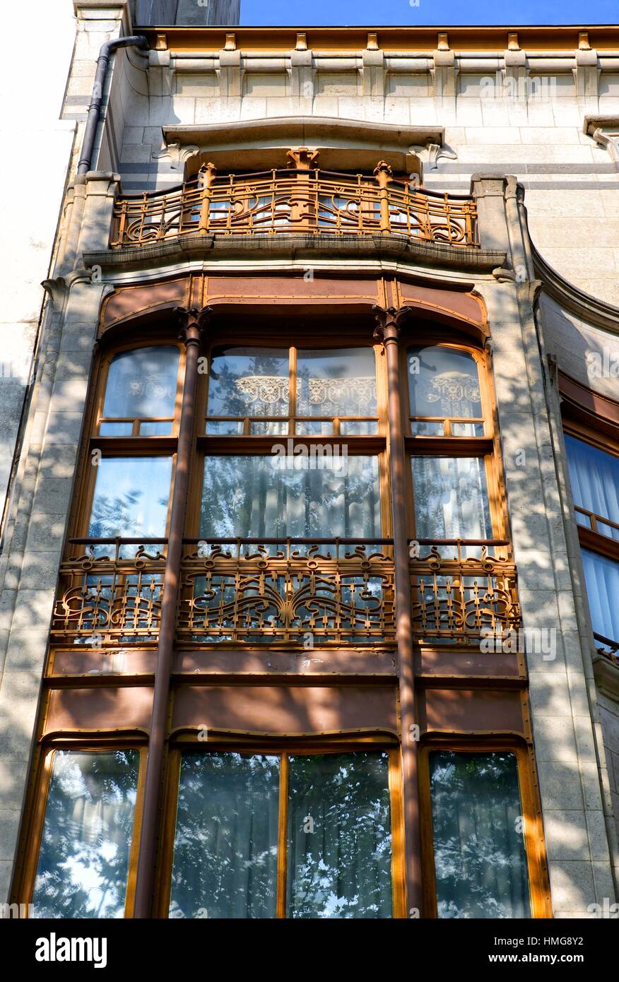 Victor horta hotel solvay hi-res stock photography and images - Alamy