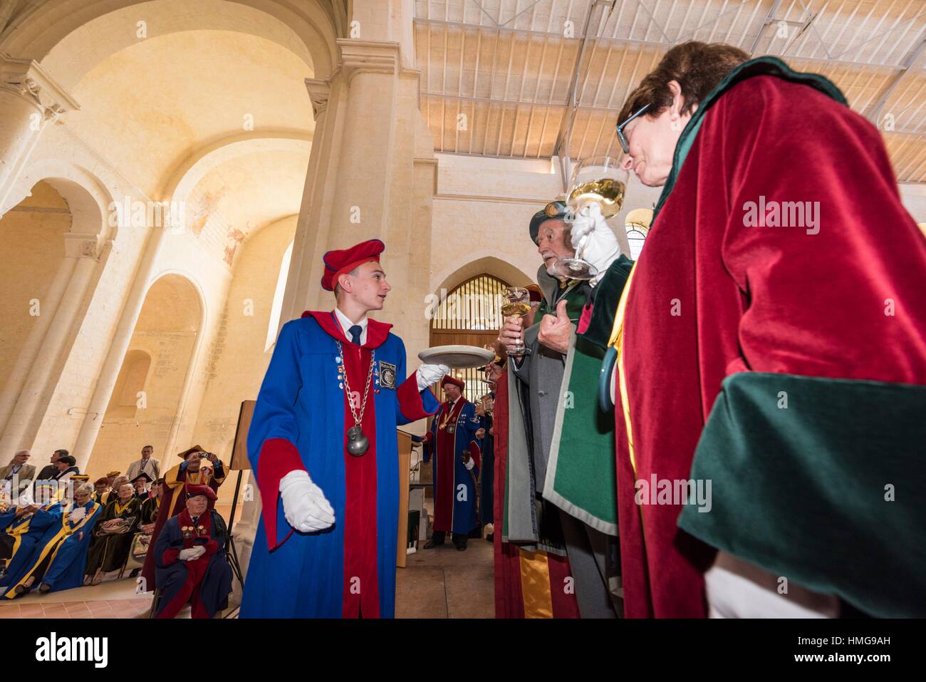 Enthronement Ceremony of New Brothers Inside the Sainte Croix Collegial ...