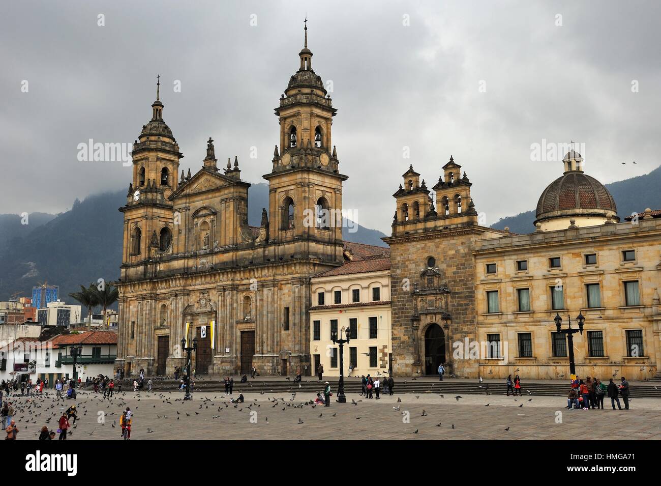 The Primary Cathedral Of Bogota High Resolution Stock Photography and ...