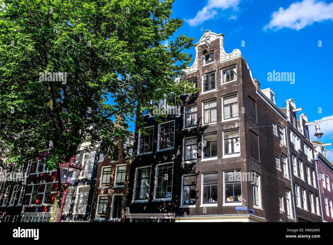 Traditional architecture of Amsterdam, Holland, Europe Stock Photo - Alamy