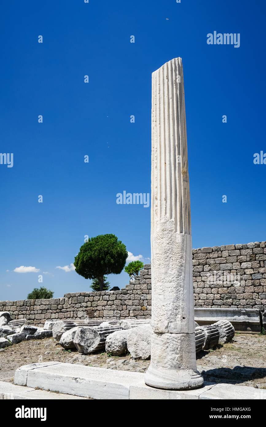 Pergamon. Ancient Greece. Asia Minor. Turkey Stock Photo - Alamy