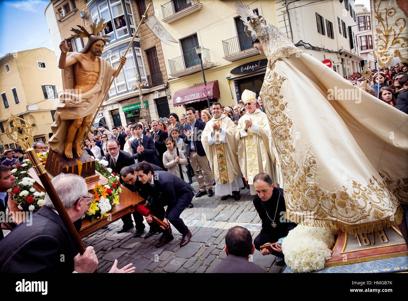 Jesus procession hi-res stock photography and images - Alamy