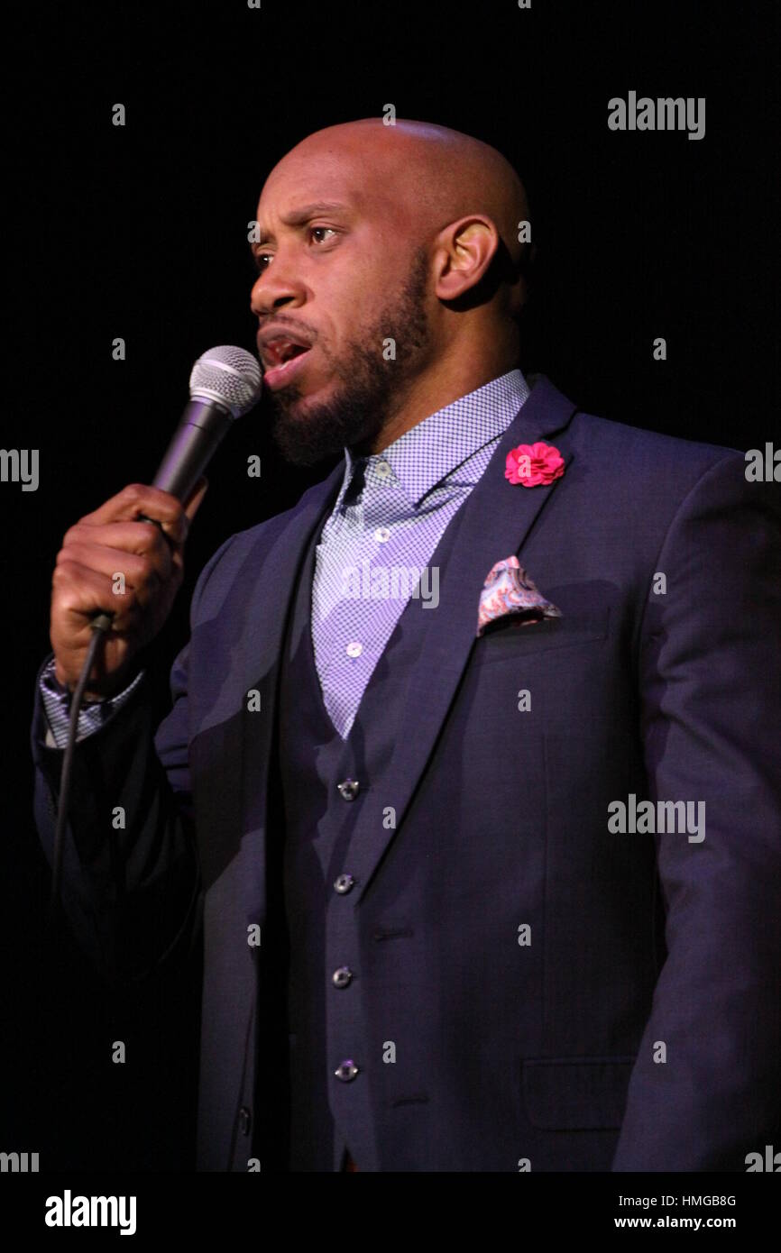 Comedian Malik S comedy performance live in Philadelphia with Cedric ...