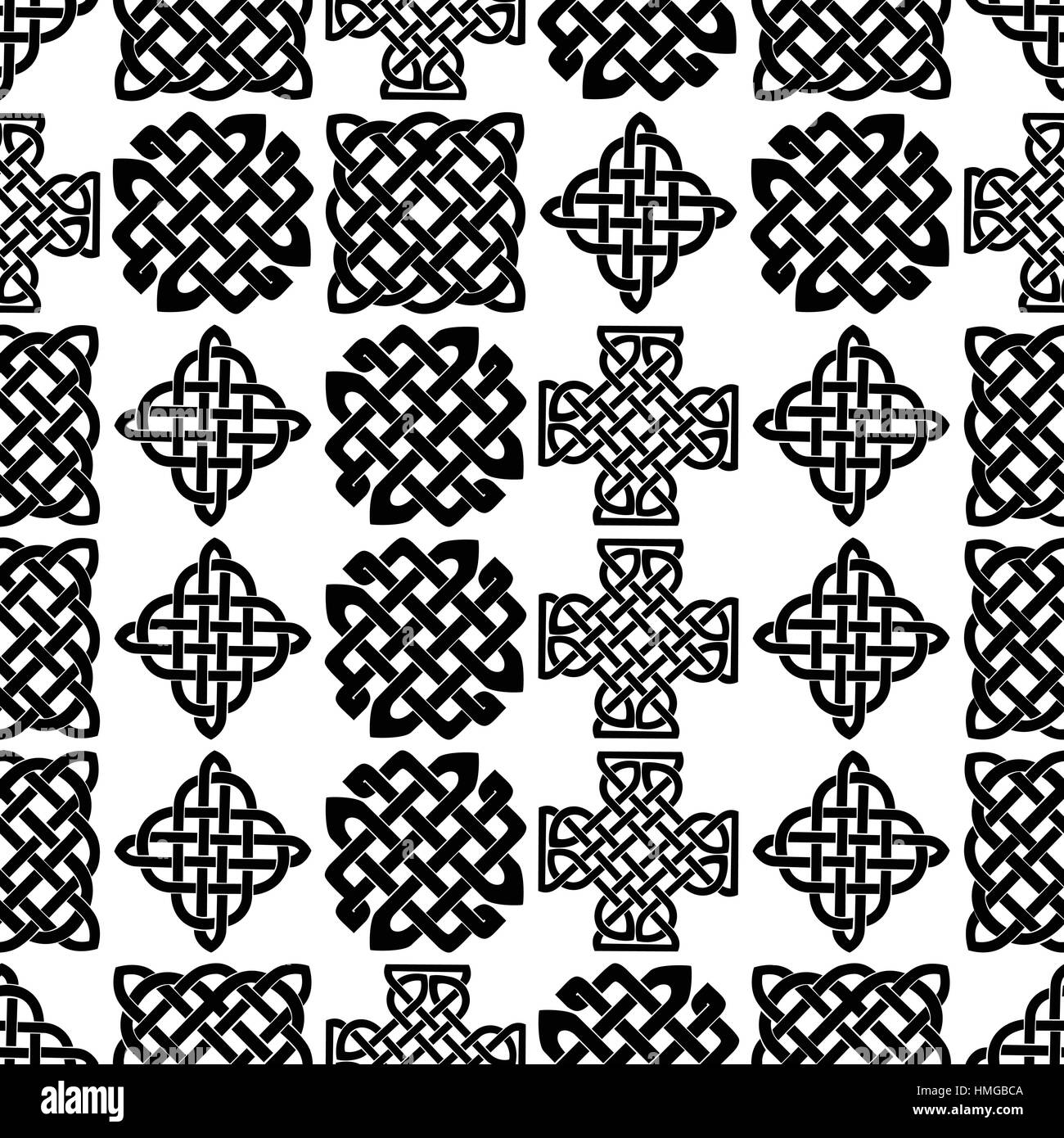 Celtic knot seamless pattern Stock Vector Image & Art - Alamy