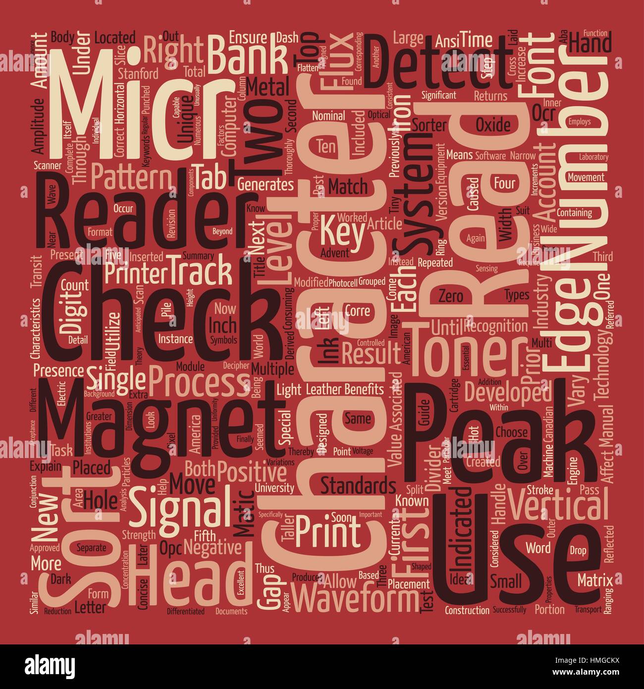 Magnetic Ink Character Recognition High Resolution Stock Photography ...