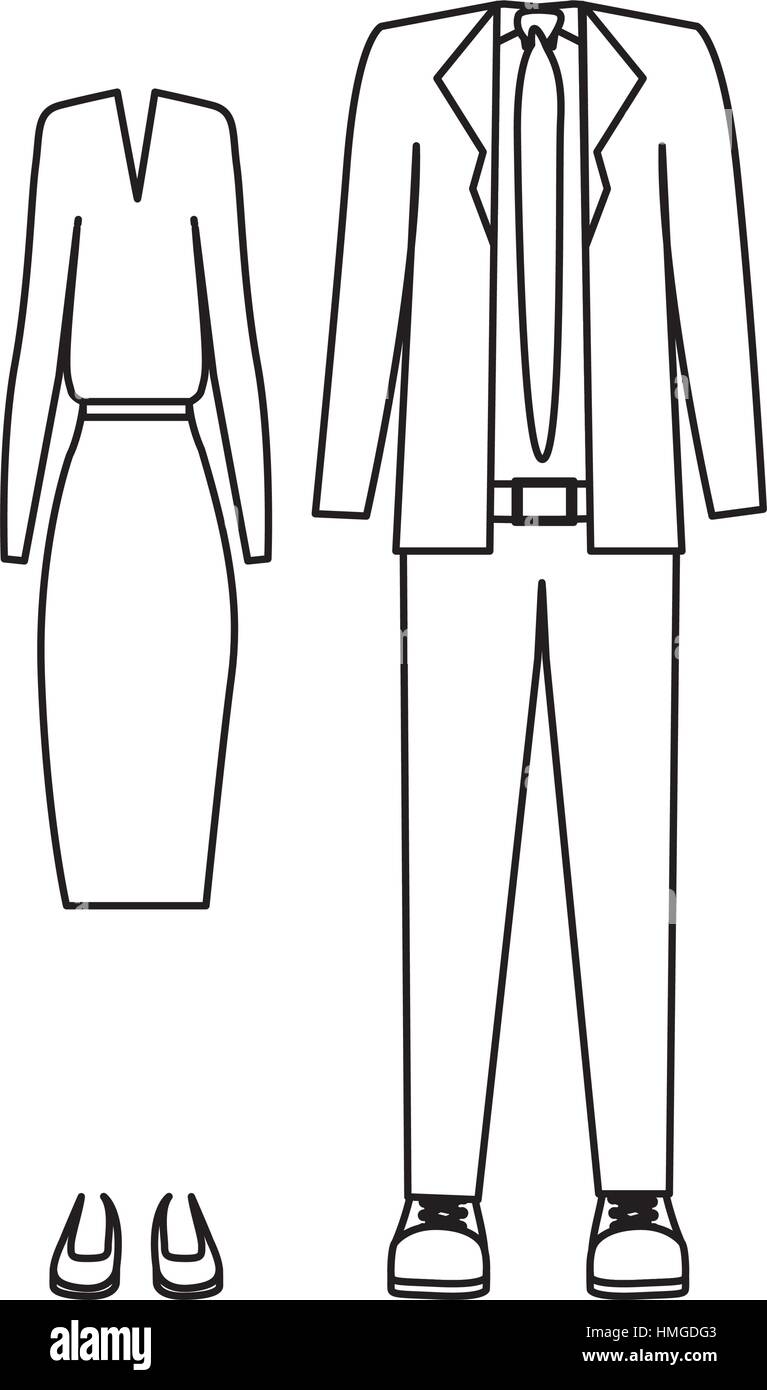 Clip Art De Ropa Formal