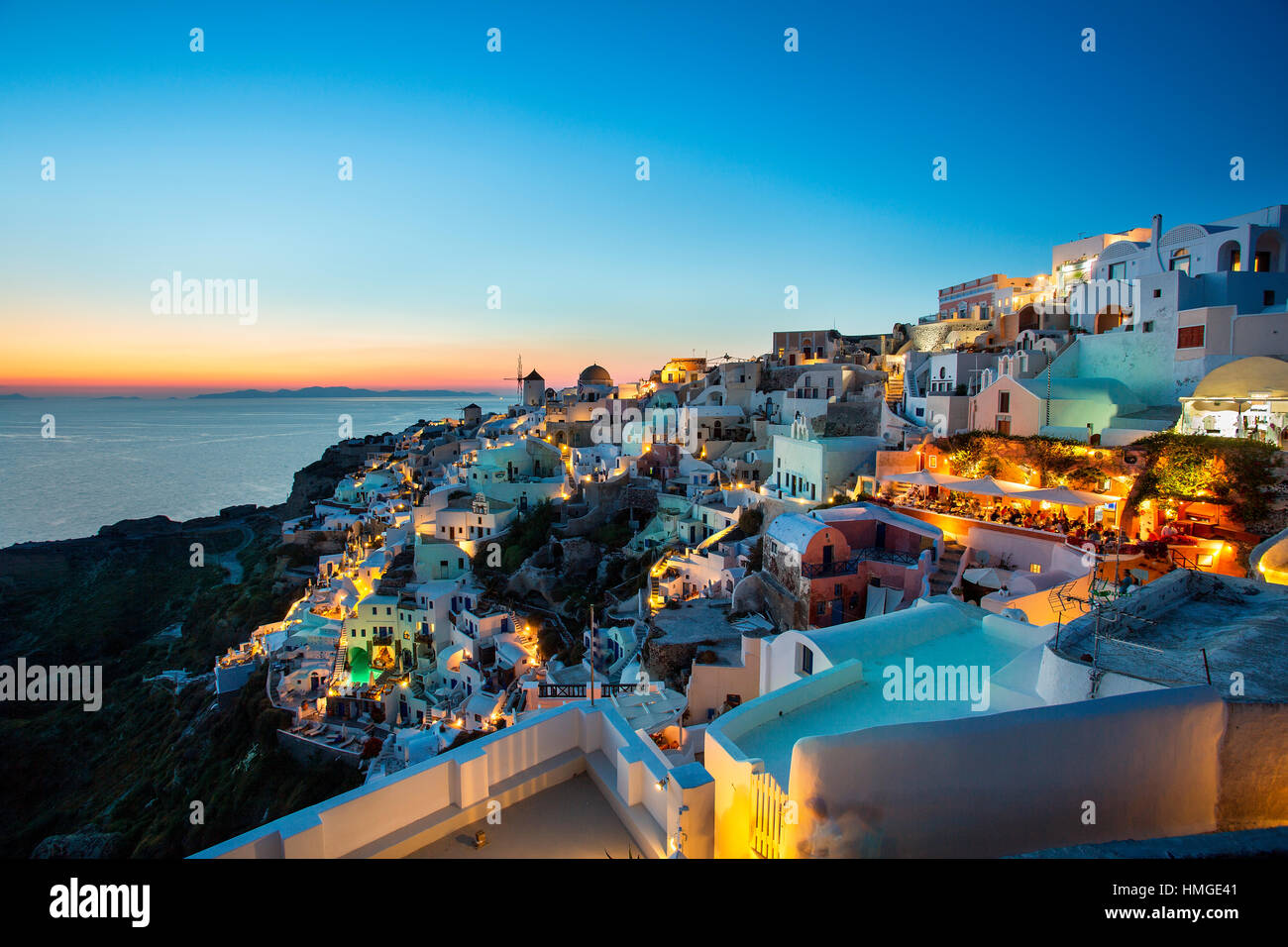 Village of Oil, Santorini Island, Greece Stock Photo - Alamy