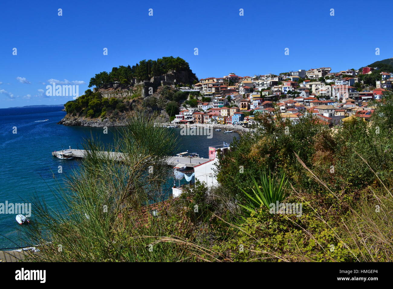 Parga city hi-res stock photography and images - Alamy
