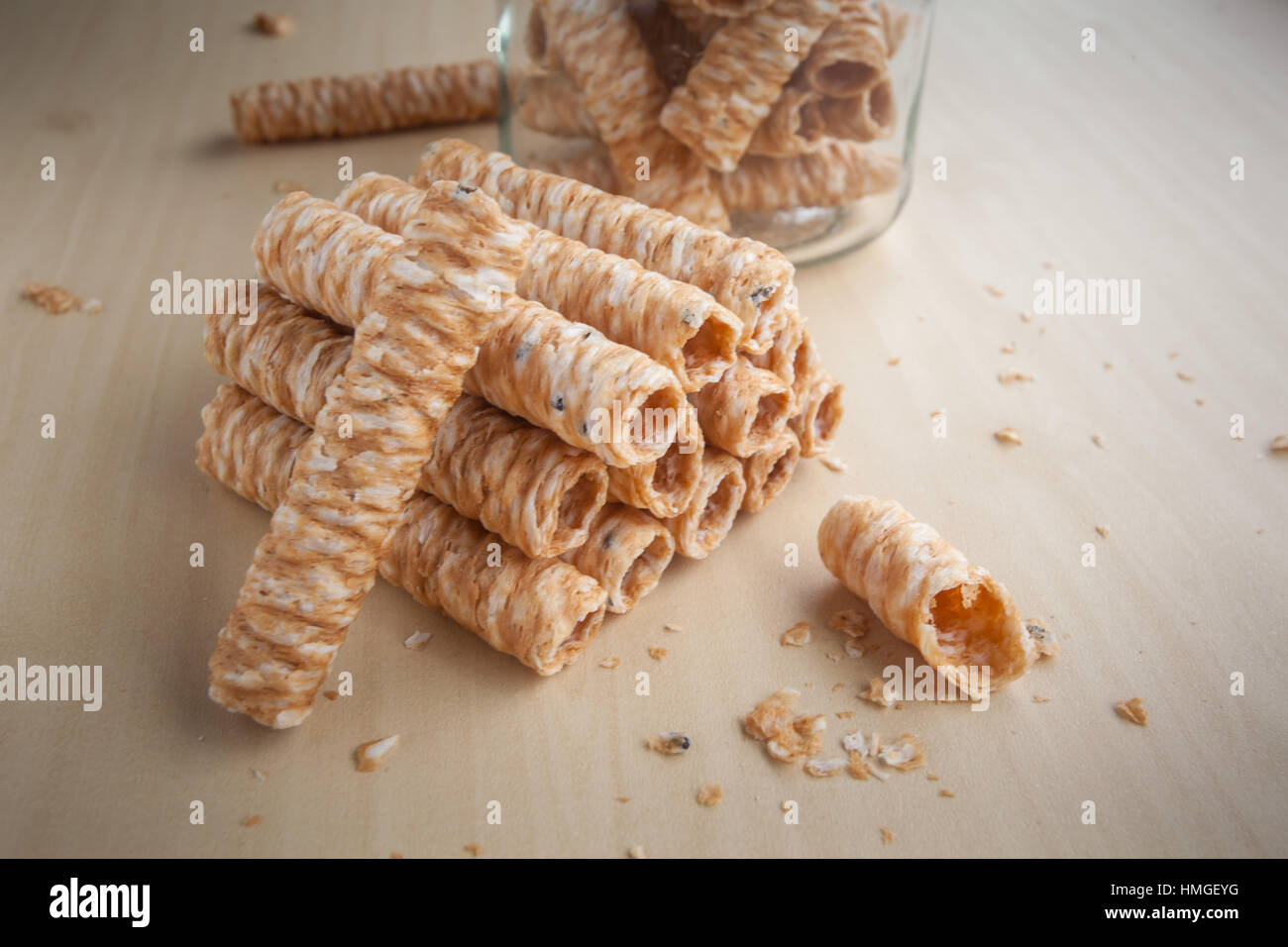 Thailand dessert crispy roll coconut hi-res stock photography and ...