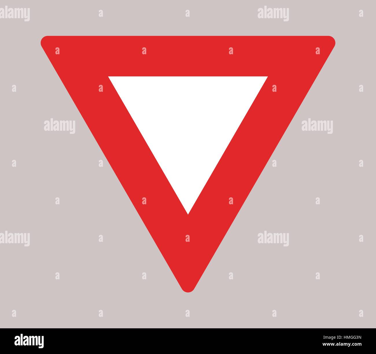 Road traffic icon precedence Stock Vector Image & Art - Alamy