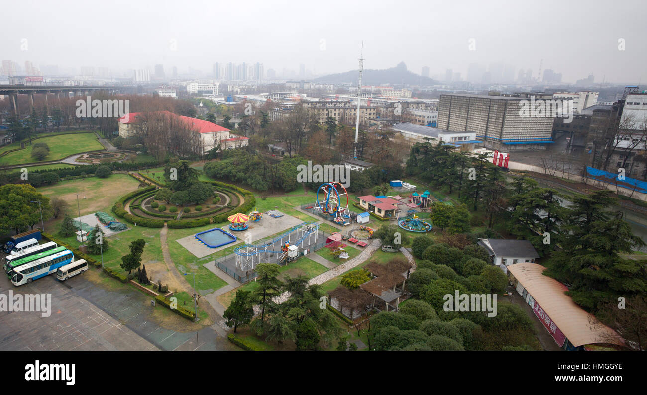 Children's playground and public park, Nanjing China Stock Photo - Alamy