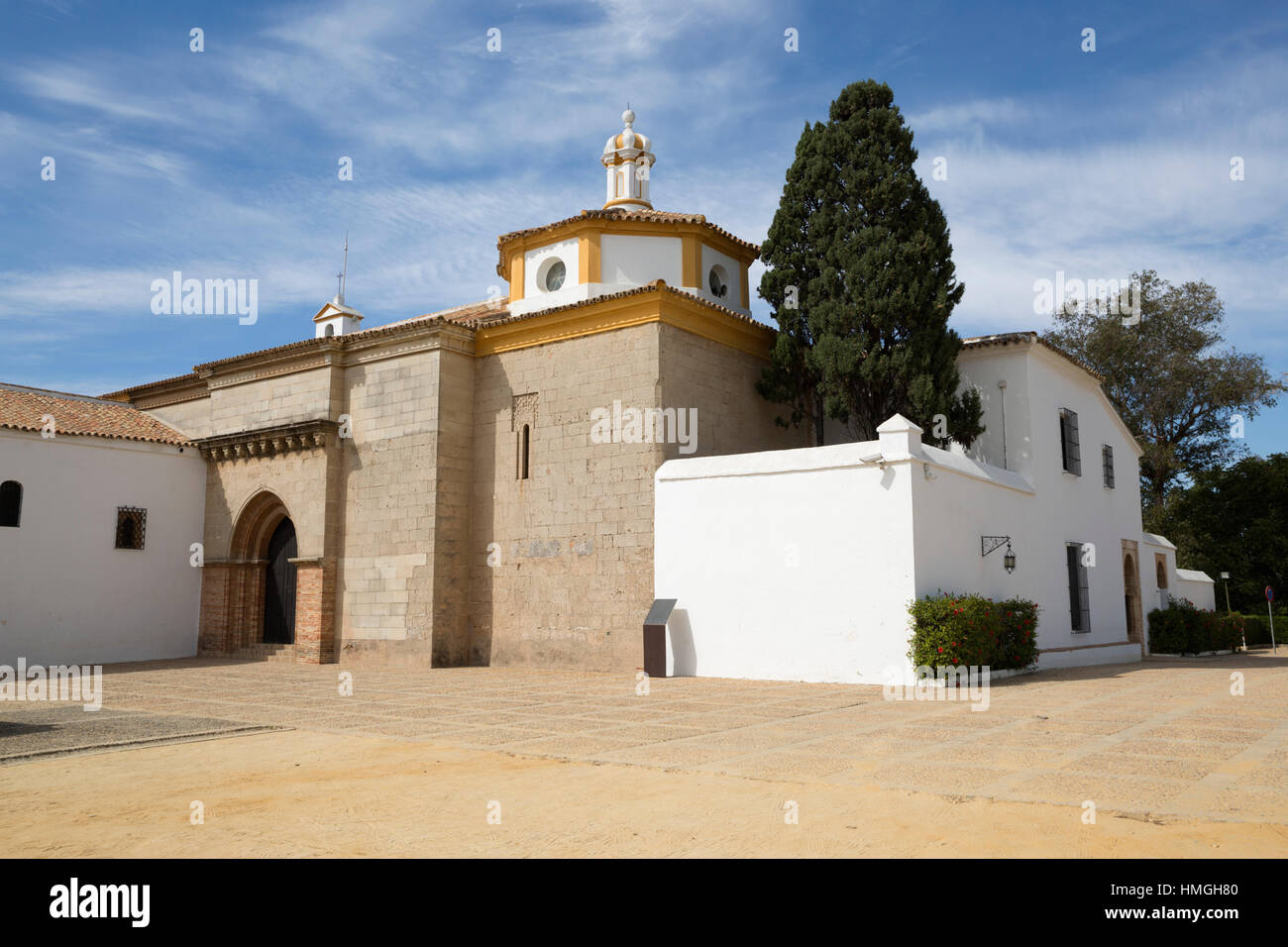 Monastery of La Rabida where Christopher Columbus stayed before his ...