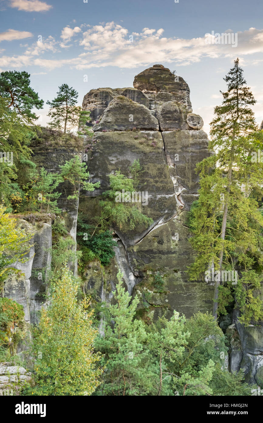 Rocks in saxony hi-res stock photography and images - Alamy