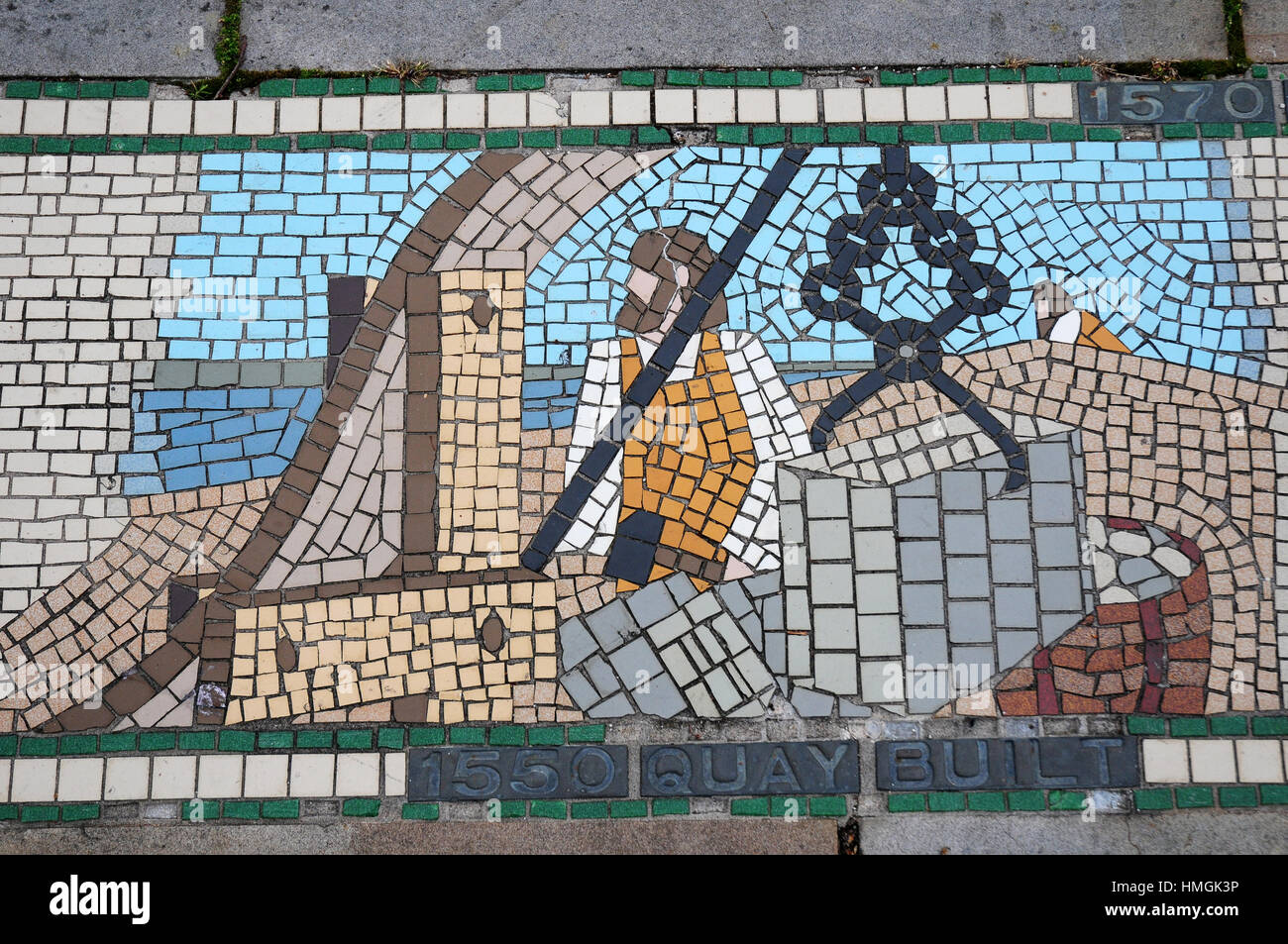 Mosaic pavement hi-res stock photography and images - Alamy