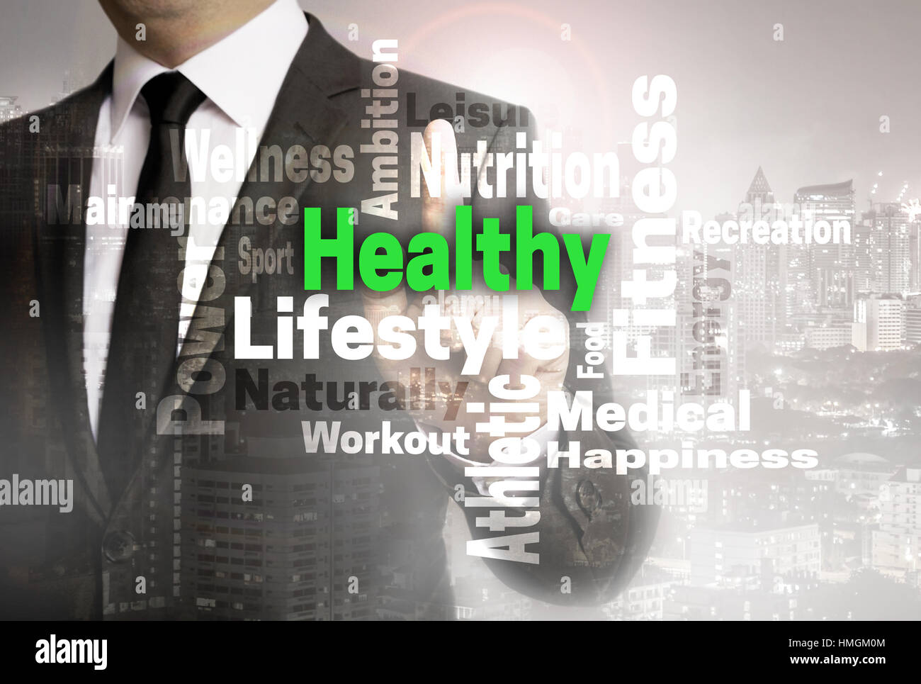 Healthy Lifestyle Word Cloud High Resolution Stock Photography and ...