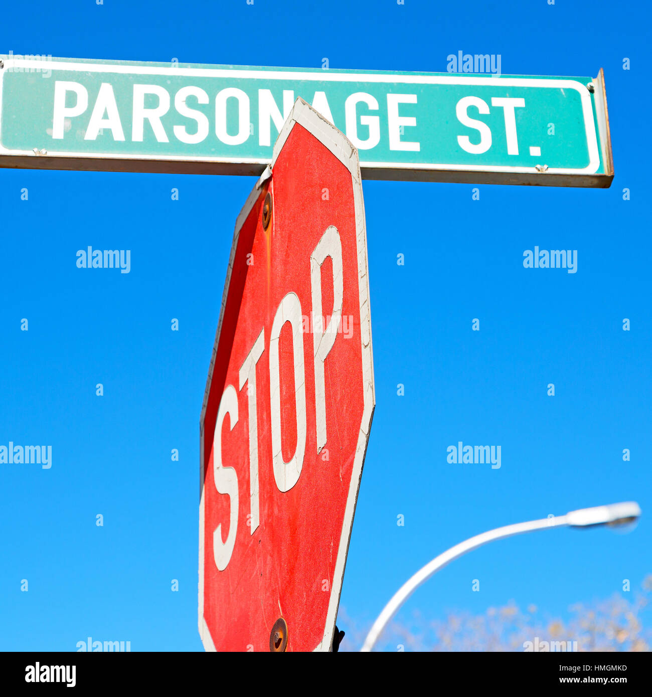 the stop signal write in south africa and sky Stock Photo - Alamy