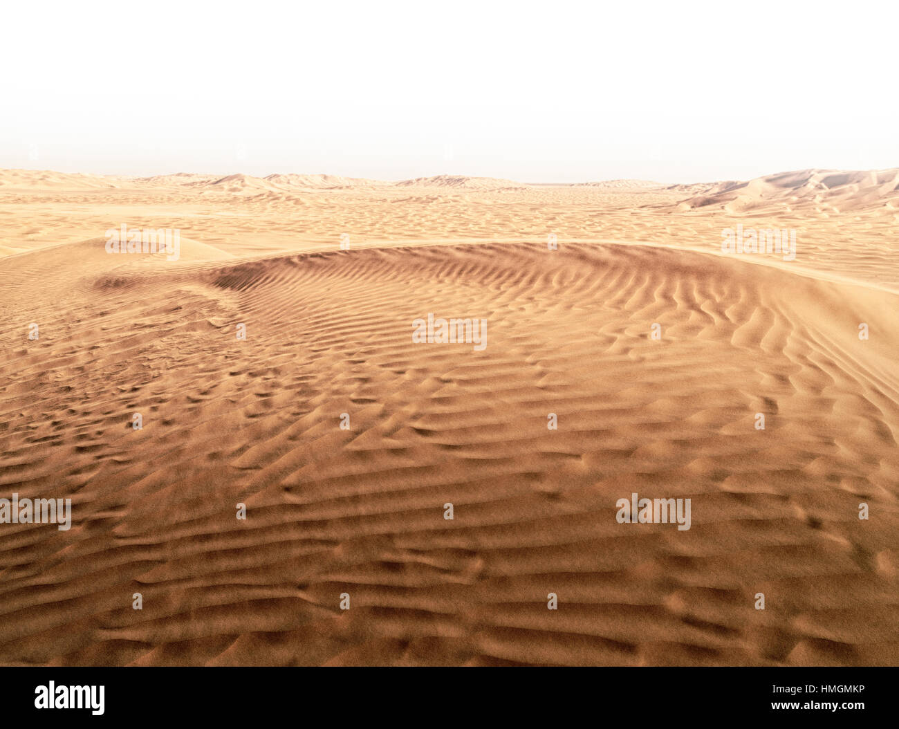 the empty quarter and outdoor sand dune in oman old desert rub al khali ...