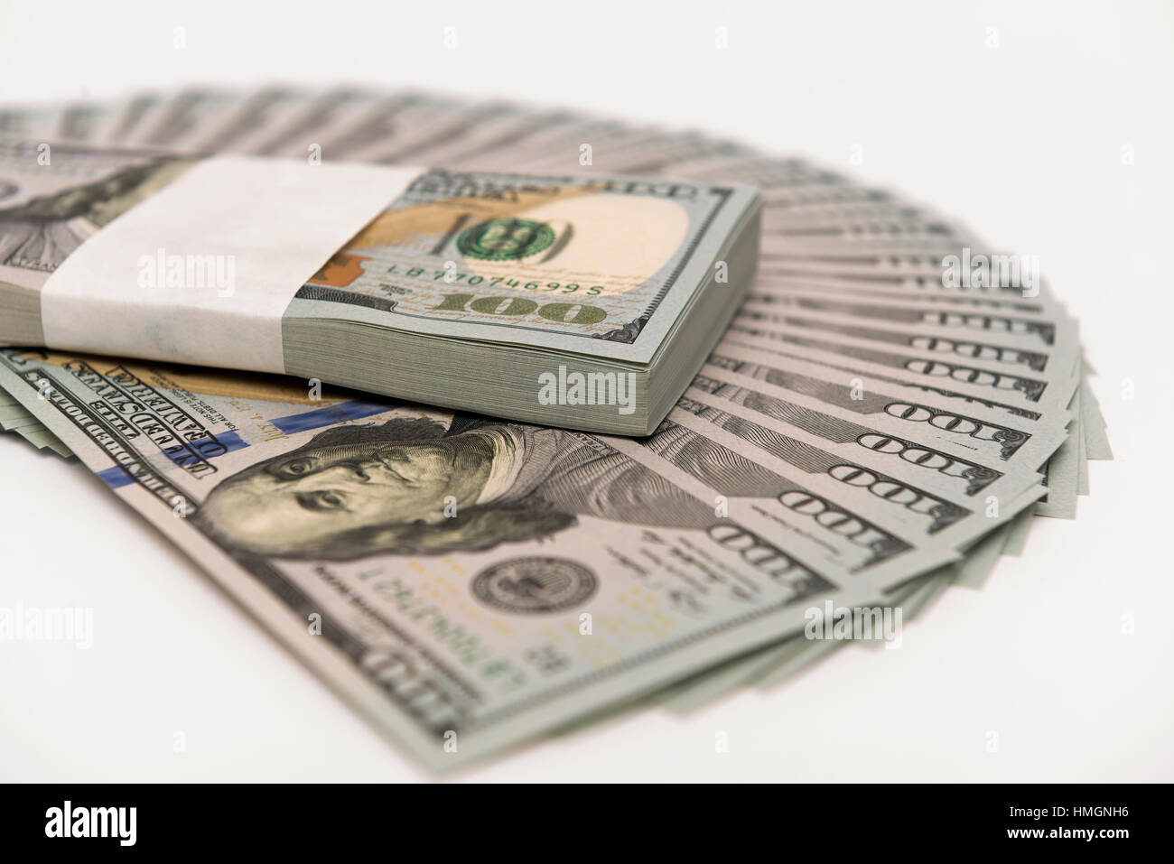 Stack money dollar bills cash hi-res stock photography and images - Alamy