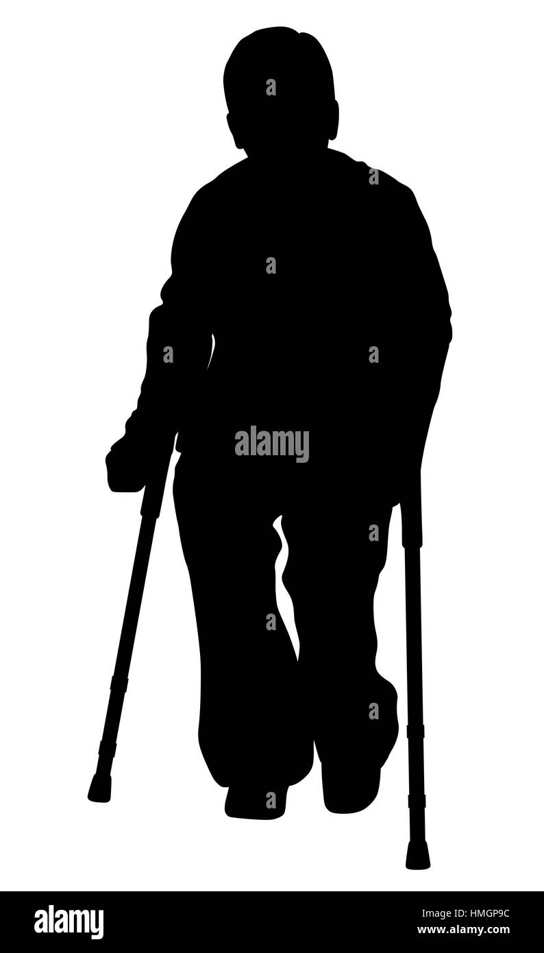People handicap Black and White Stock Photos & Images - Alamy