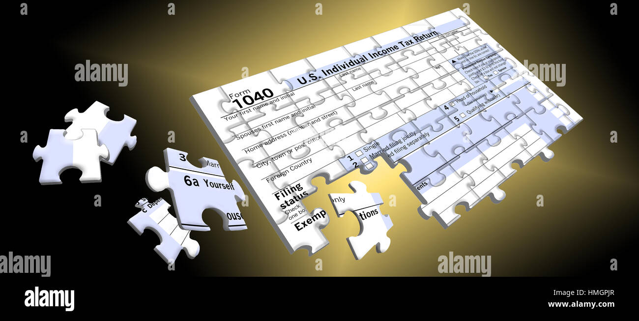1040 puzzle hi-res stock photography and images - Alamy