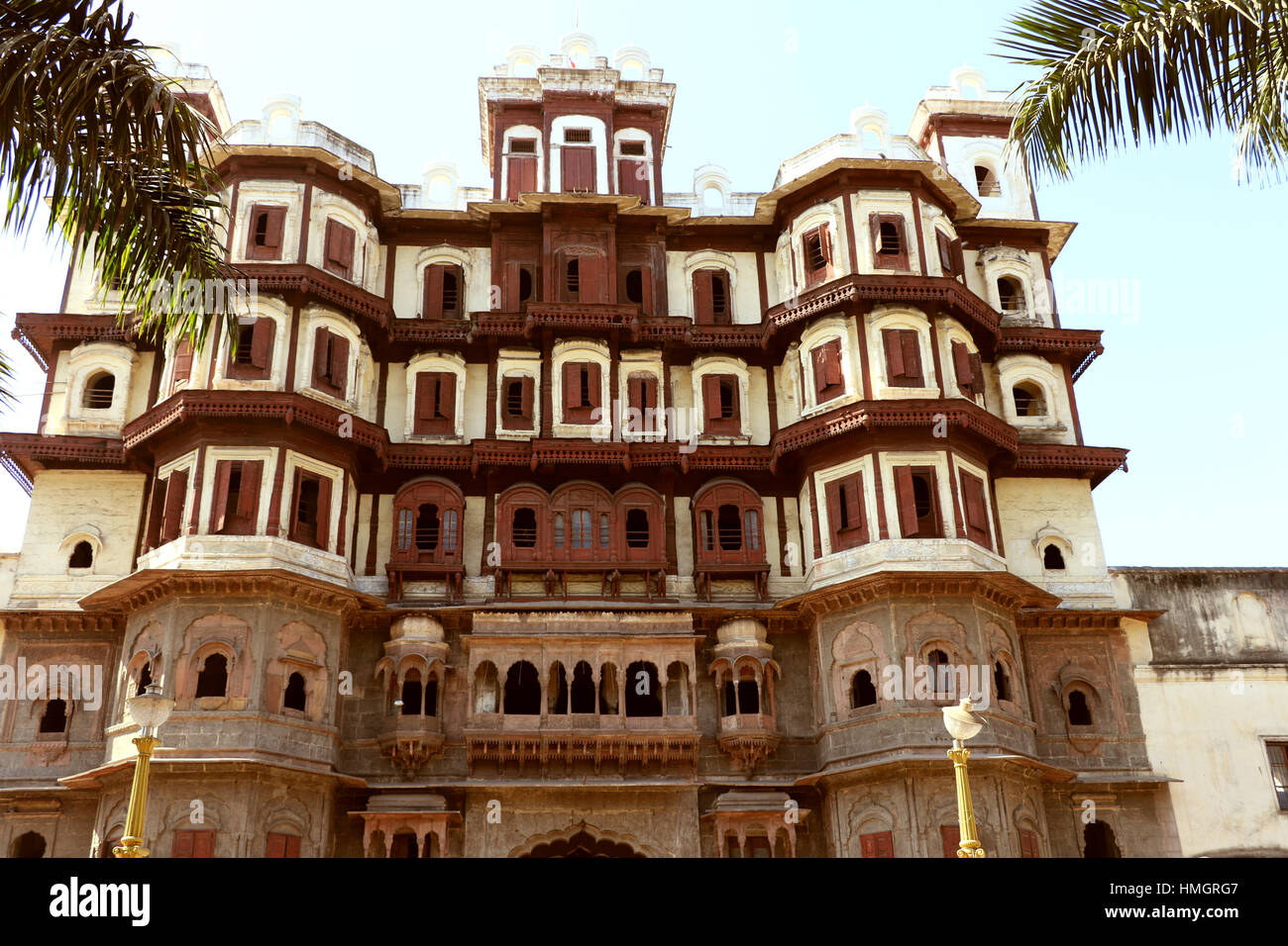 Rajwada is a historical palace in Indore city. Historic Architecture ...