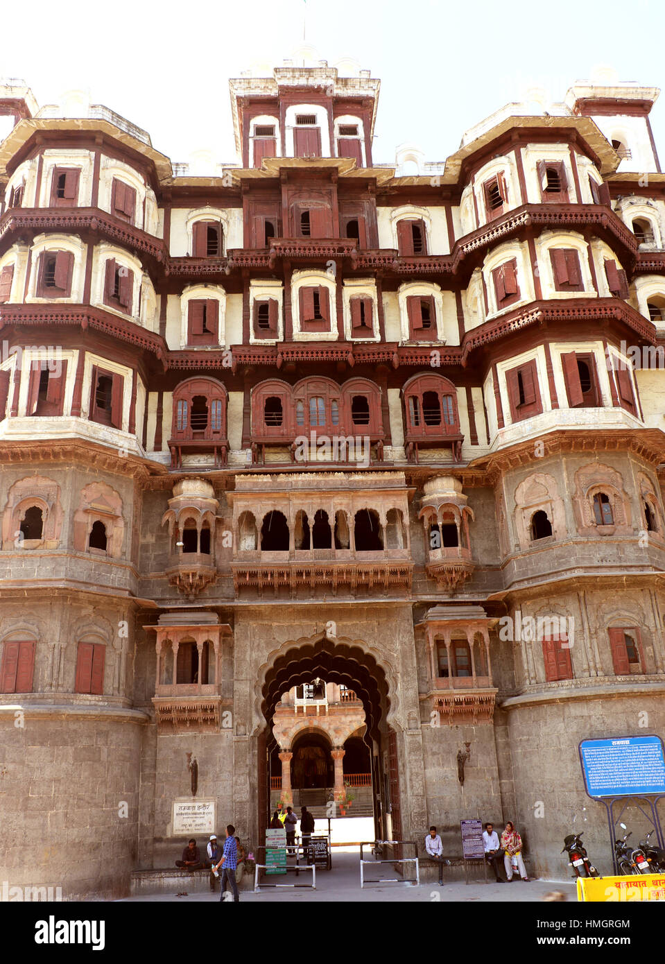 Rajwada is a historical palace in Indore city. Historic Architecture ...
