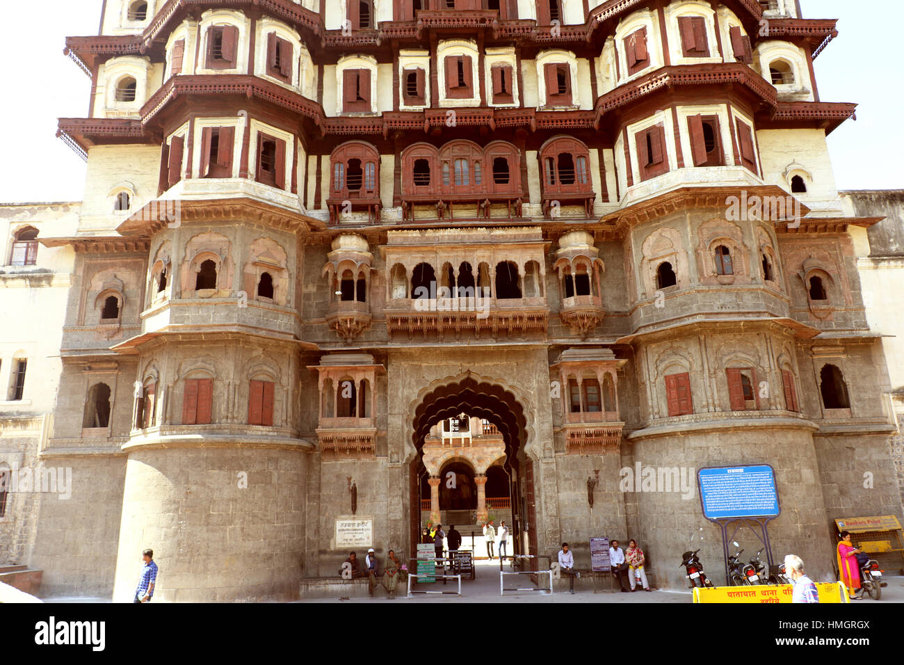 Rajwada is a historical palace in Indore city. Historic Architecture ...