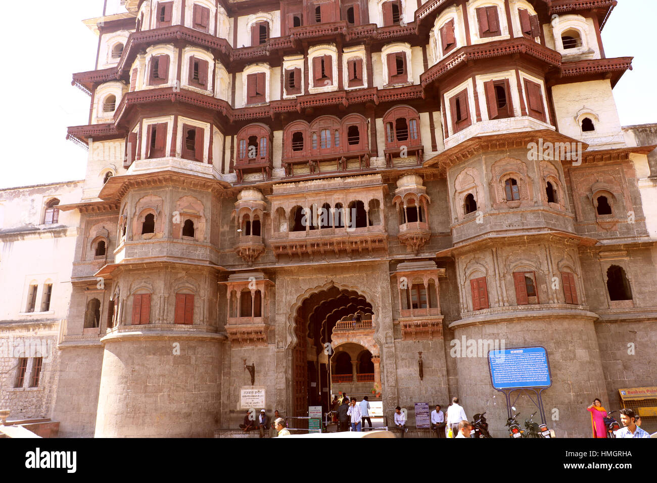 Rajwada is a historical palace in Indore city. Historic Architecture ...