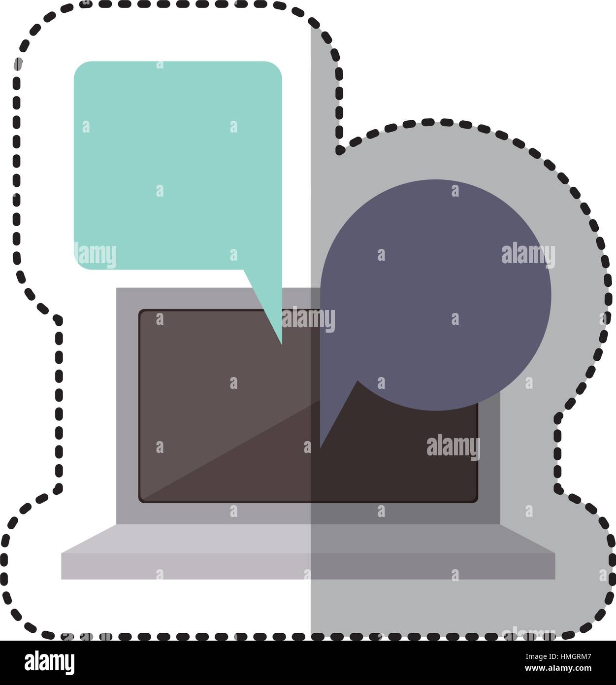 Computer screen dialogue box Stock Vector Images - Alamy