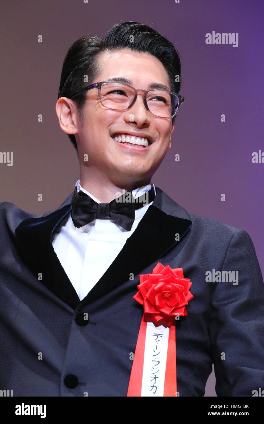 Tokyo, Japan. 2nd Feb, 2017. Japanese actor Dean Fujioka attends the ...