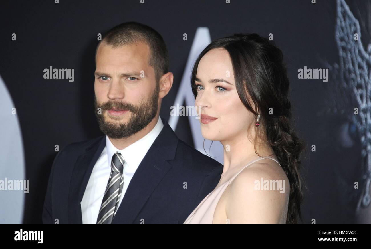 Los Angeles, CA, USA. 2nd Feb, 2017. Jamie Doman, Dakota Johnson at ...