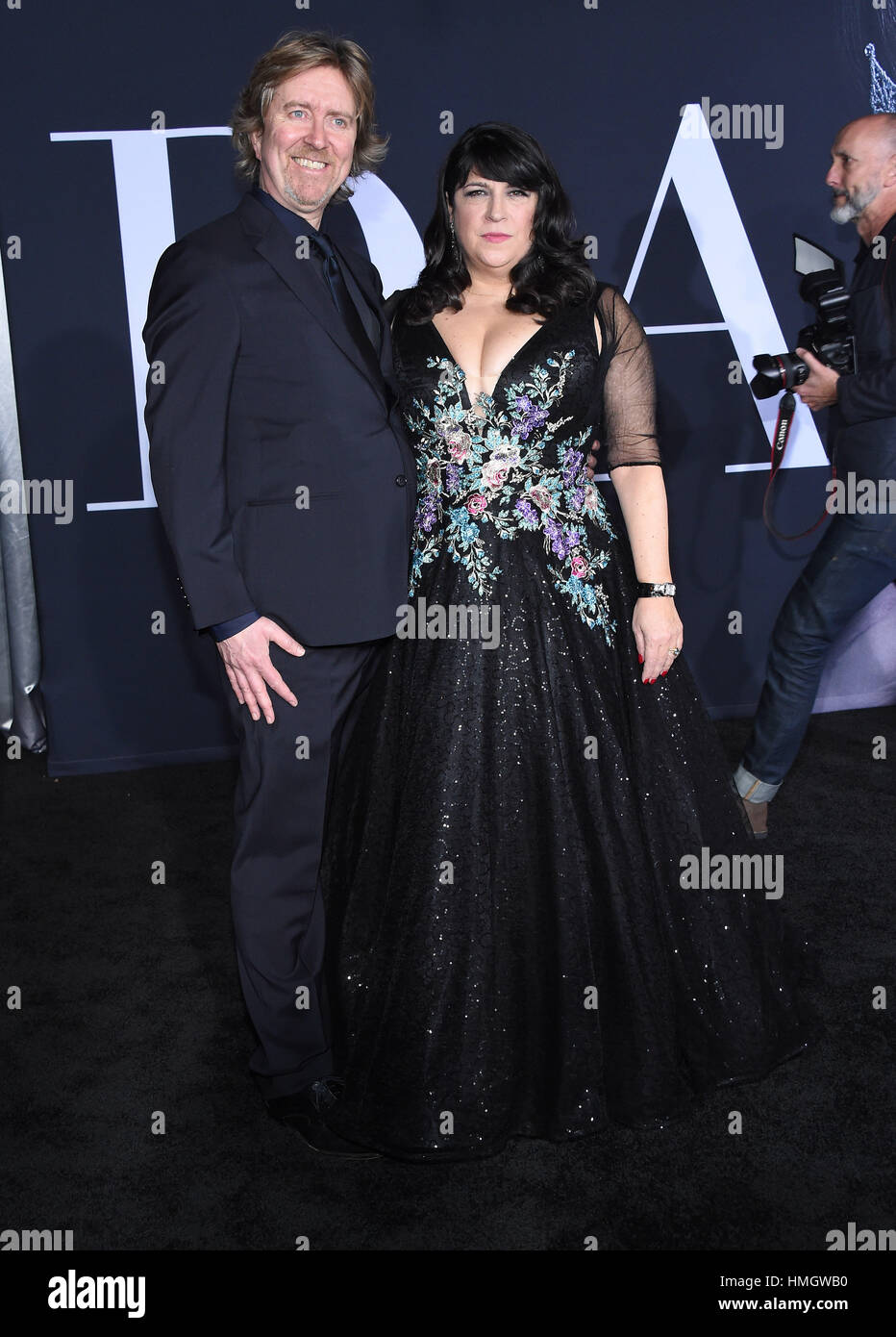 Los Angeles, California, USA. 2nd Feb, 2017. E.L. James and Niall ...