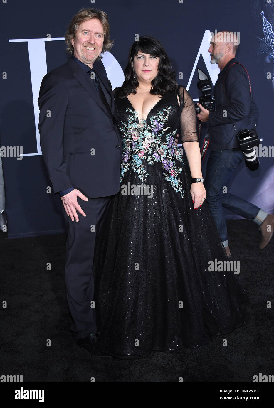 Los Angeles, California, USA. 2nd Feb, 2017. E.L. James and Niall ...