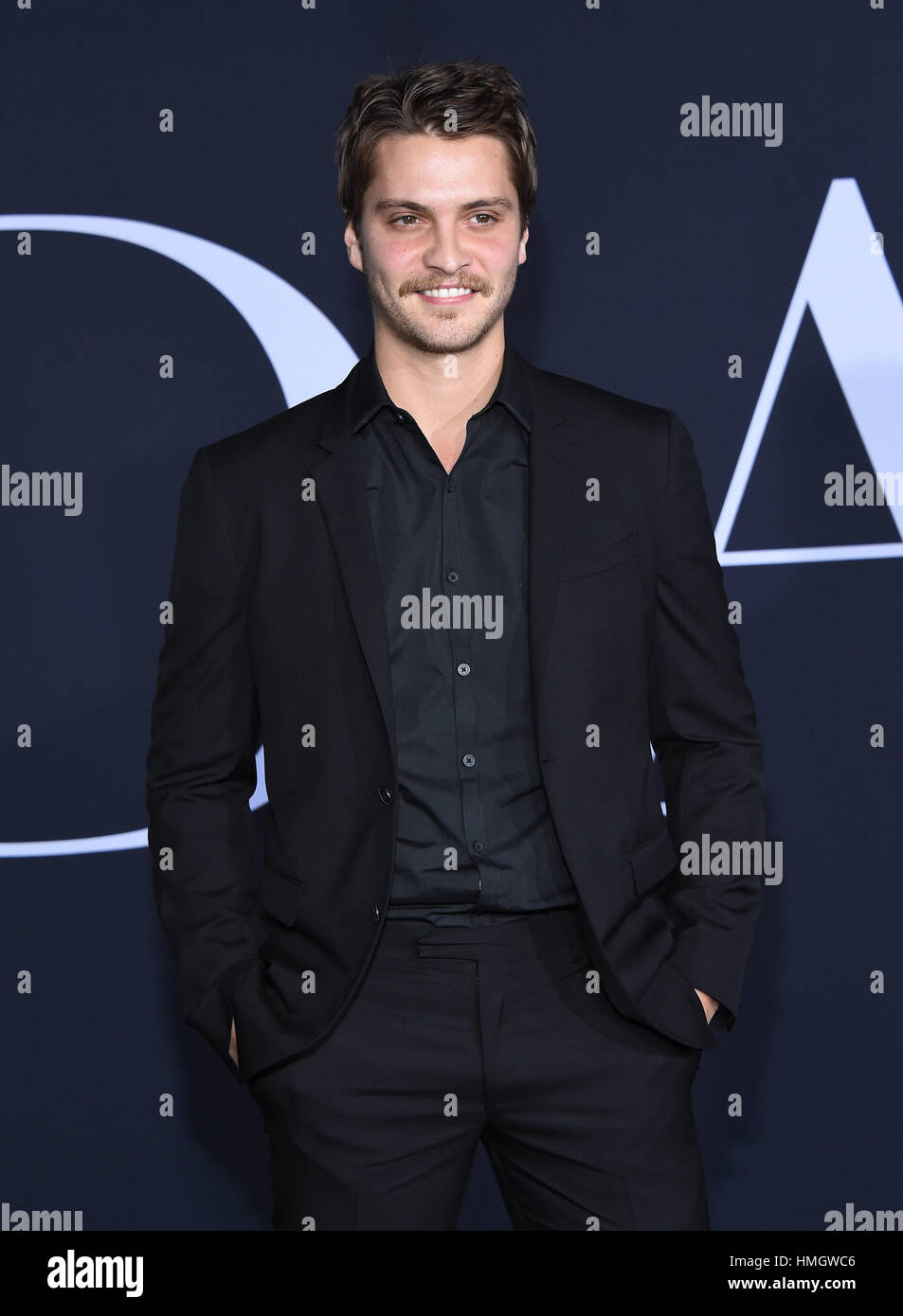 Los Angeles, California, USA. 2nd Feb, 2017. Luke Grimes arrives for ...