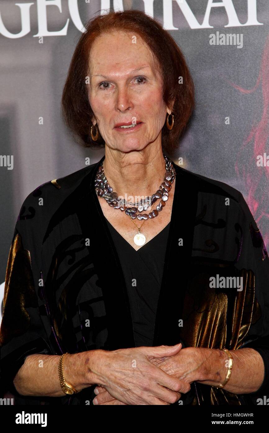 New York, NY, USA. 2nd Feb, 2017. Renee Richards at arrivals for GENDER ...