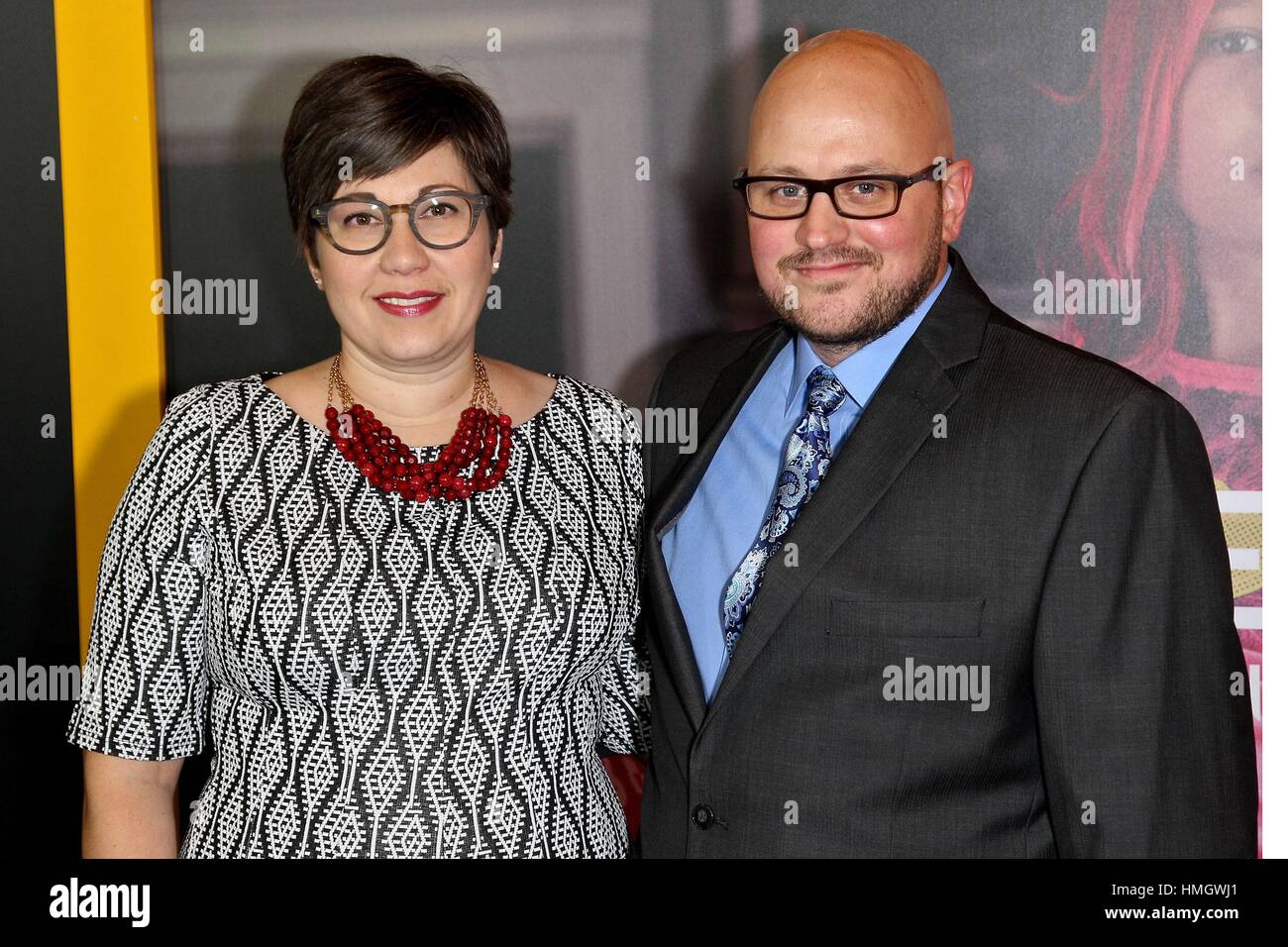 New York, NY, USA. 2nd Feb, 2017. Stephanie Lohman, Eric Lohman at ...