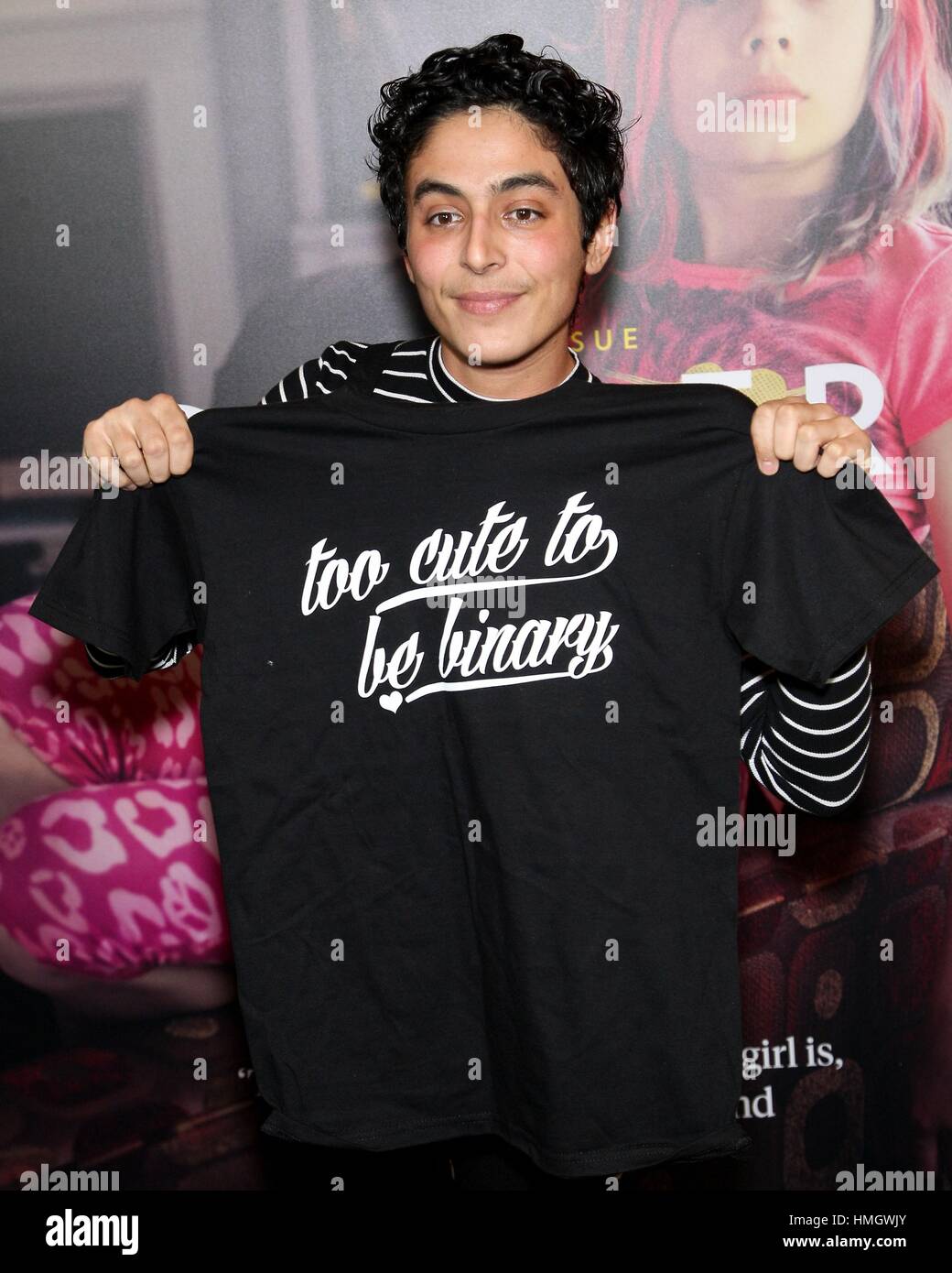 New York, NY, USA. 2nd Feb, 2017. Pidgeon Pagonis at arrivals for ...