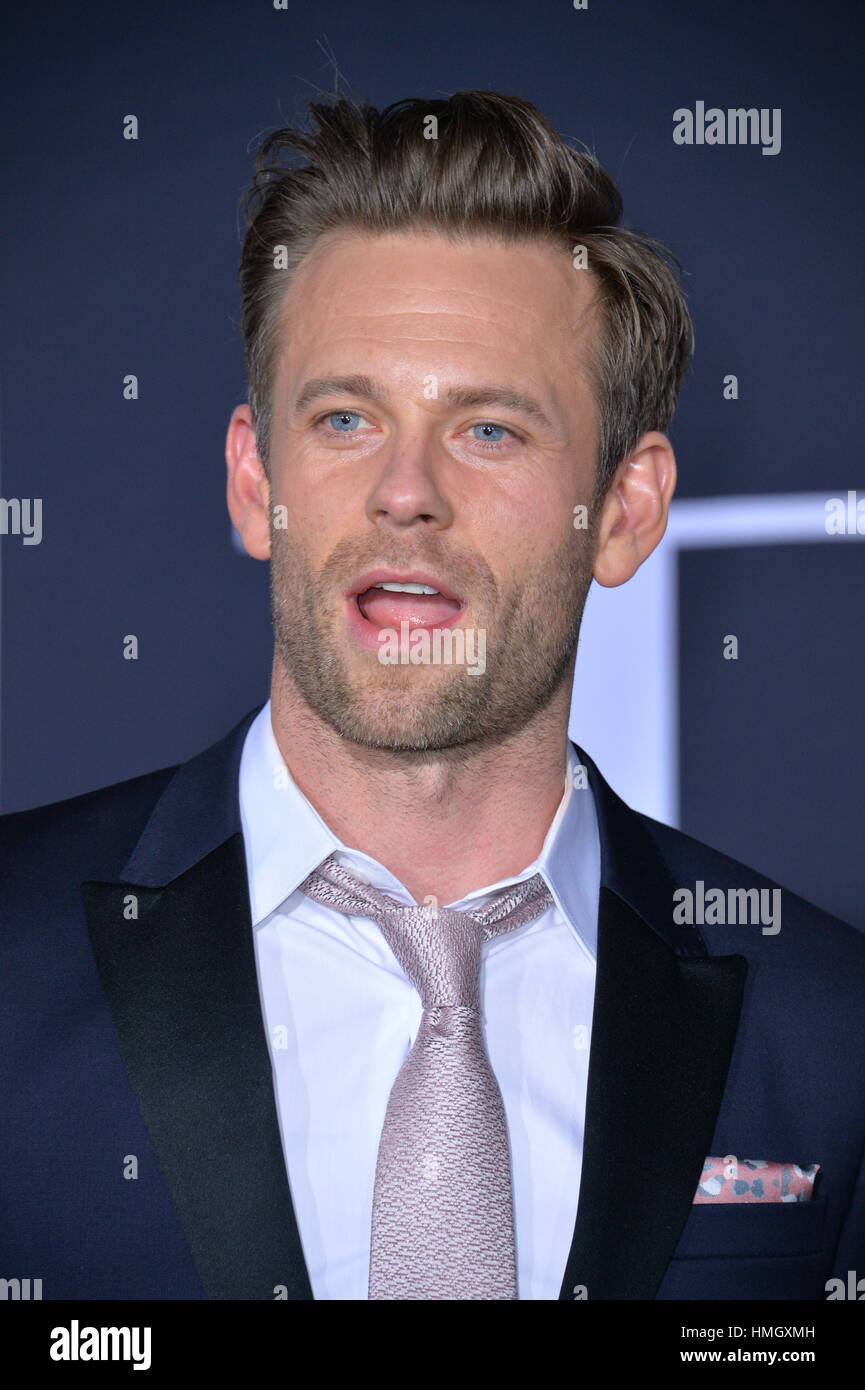 Los Angeles, California, USA. 2nd February 2017. Actor Eric Johnson at the premiere of "Fifty ...