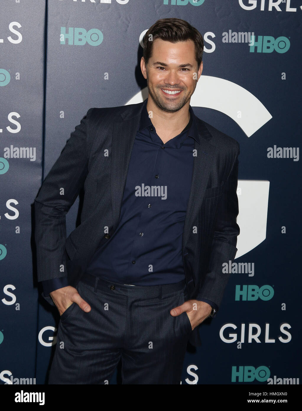 New York, New York, USA. 2nd Feb, 2017. Actor ANDREW RANNELLS attends the New York premiere of ...