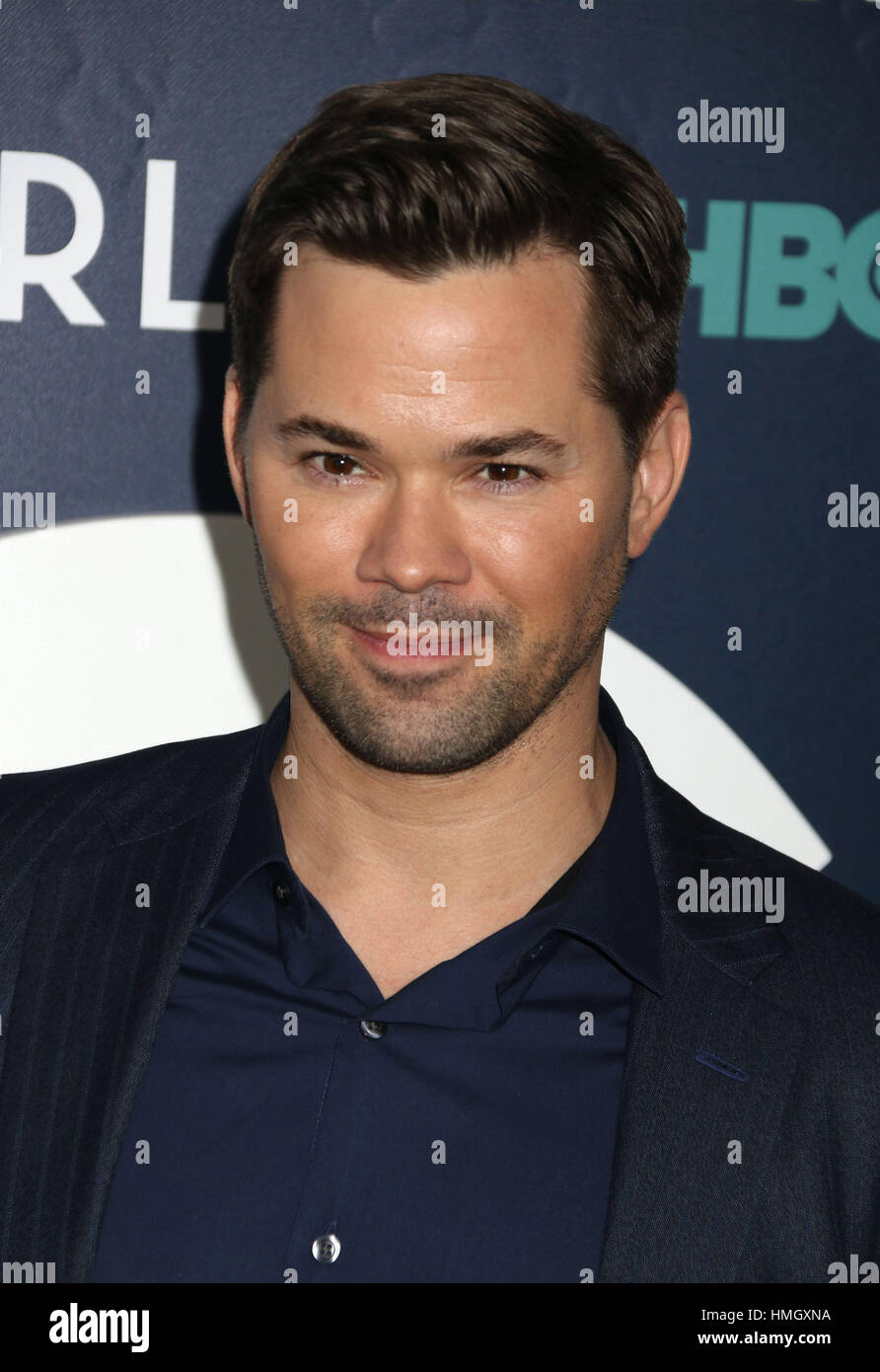 New York, New York, USA. 2nd Feb, 2017. Actor ANDREW RANNELLS attends ...