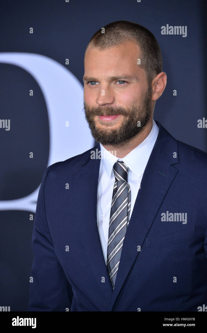 Los Angeles, California, USA. 2nd February 2017. Actor Jamie Dornan at ...