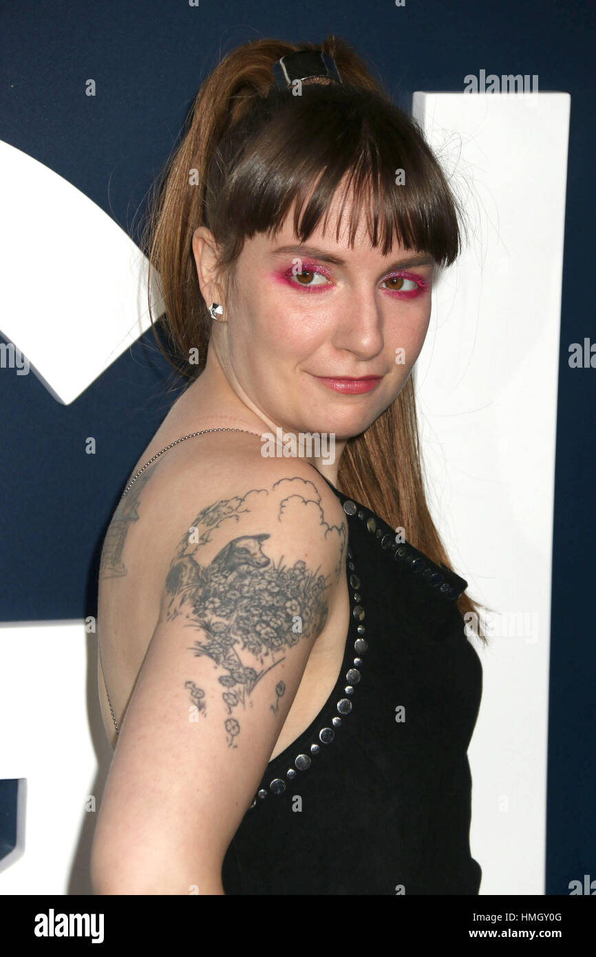 New York, New York, USA. 2nd Feb, 2017. Actress LENA DUNHAM attends the ...