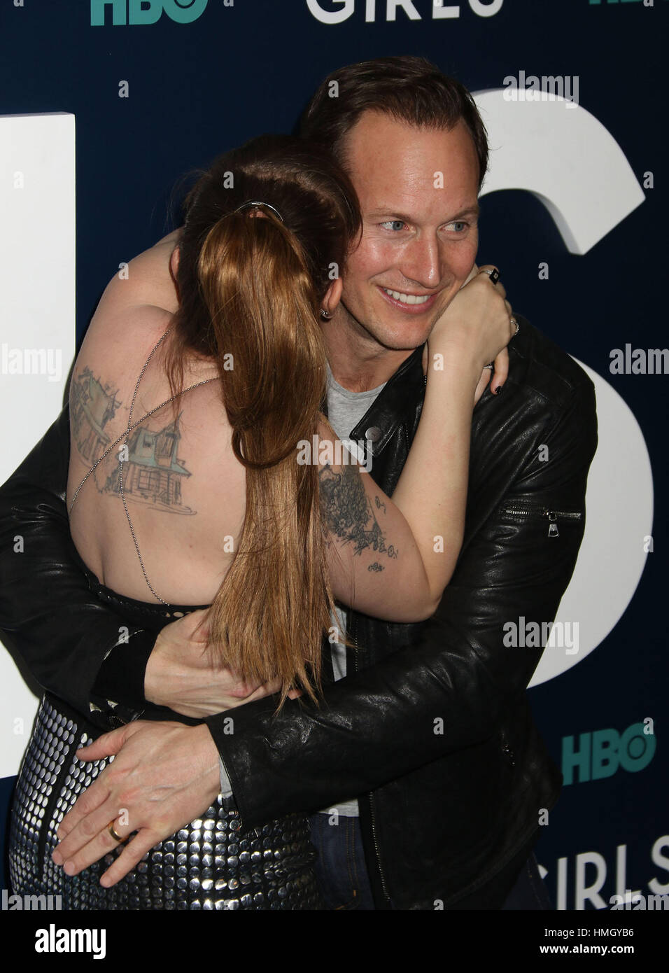 New York, New York, USA. 2nd Feb, 2017. Actress LENA DUNHAM and actor ...