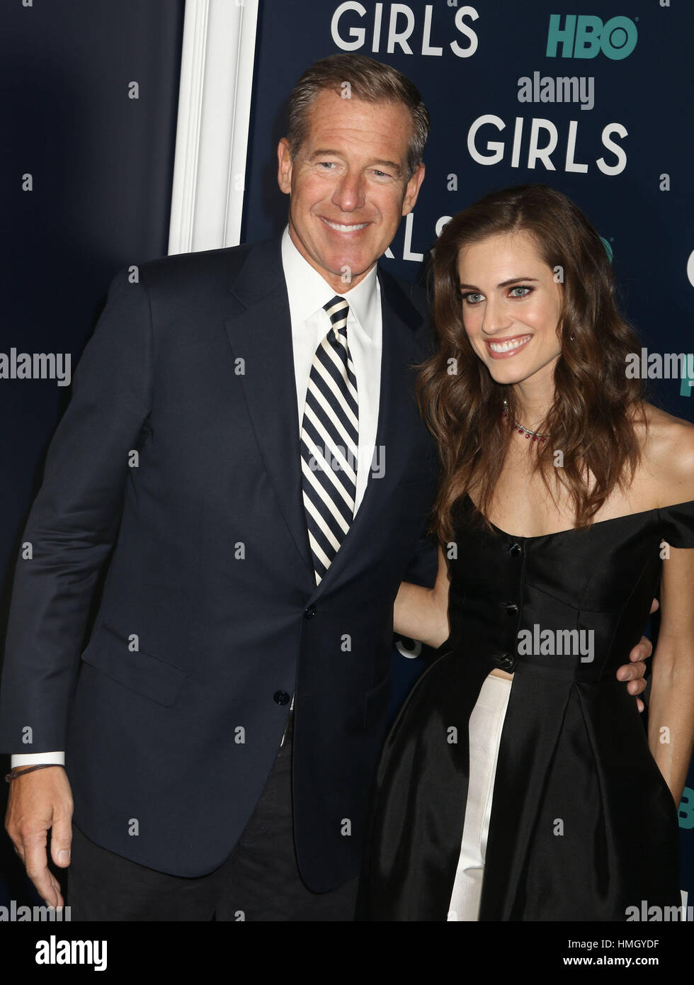 New York, New York, USA. 2nd Feb, 2017. News personality BRIAN WILLIAMS ...