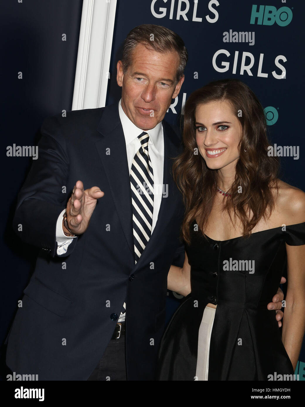Brian williams and allison williams hi-res stock photography and images ...