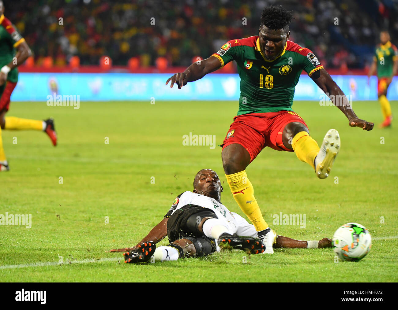 February 2nd 2017, Stade de Franceville, Gabon, Africa; Semi Final ...
