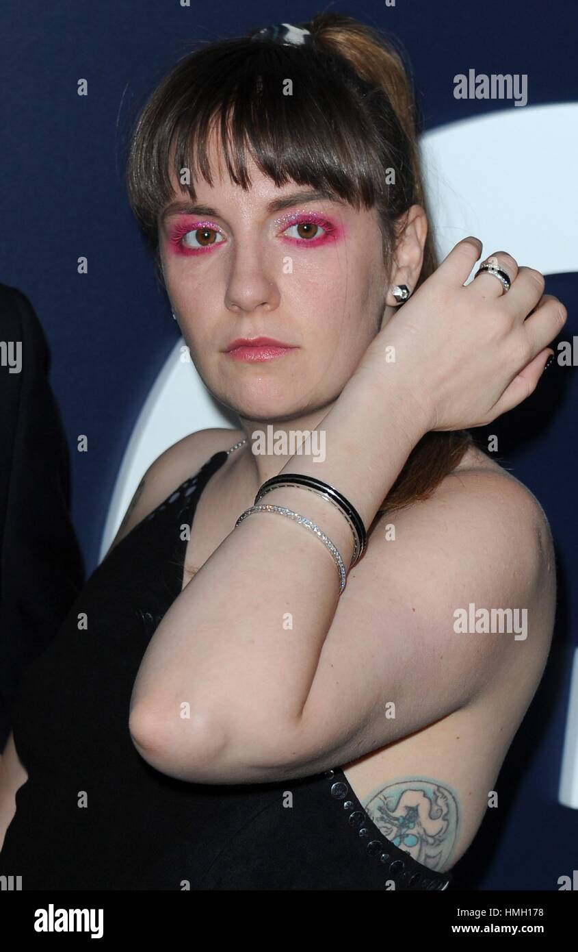 New York, NY, USA. 2nd Feb, 2017. Lena Dunham at arrivals for GIRLS ...