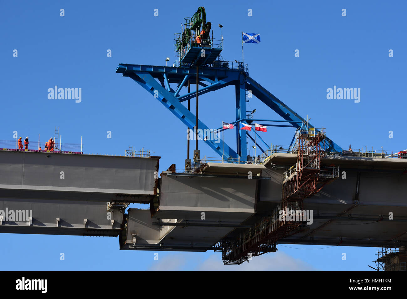 Final section new queensferry crossing hi-res stock photography and ...