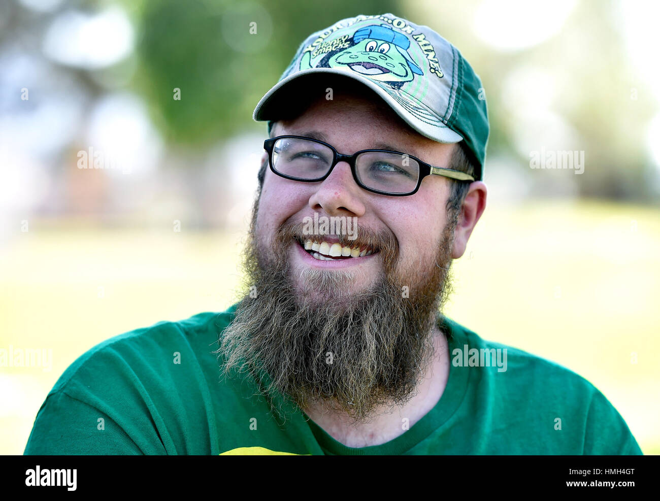 Las Vegas, Nevada, USA. 20th Apr, 2015. Cody Kennedy smiles during an ...